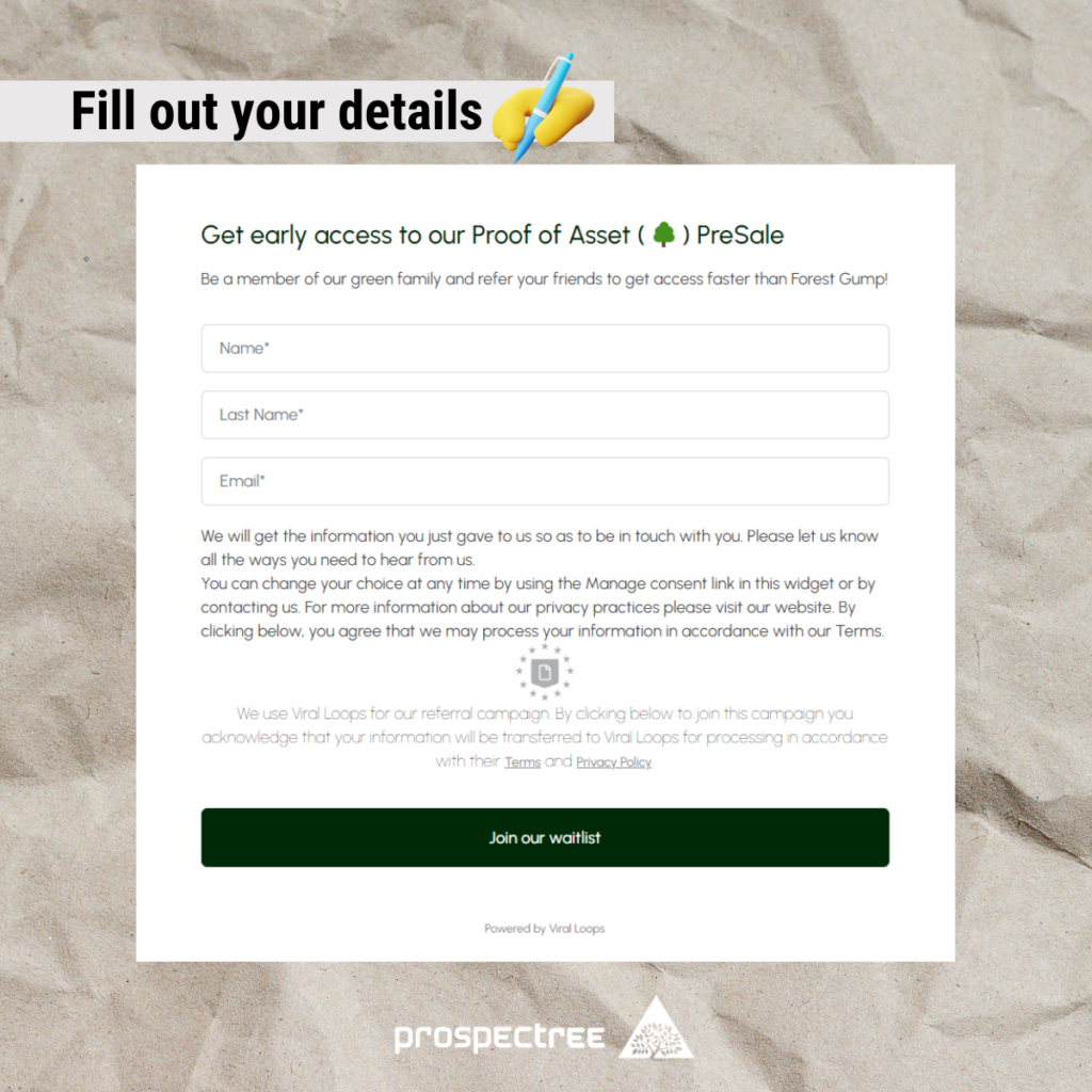 Get your Early Access! - ProspecTree